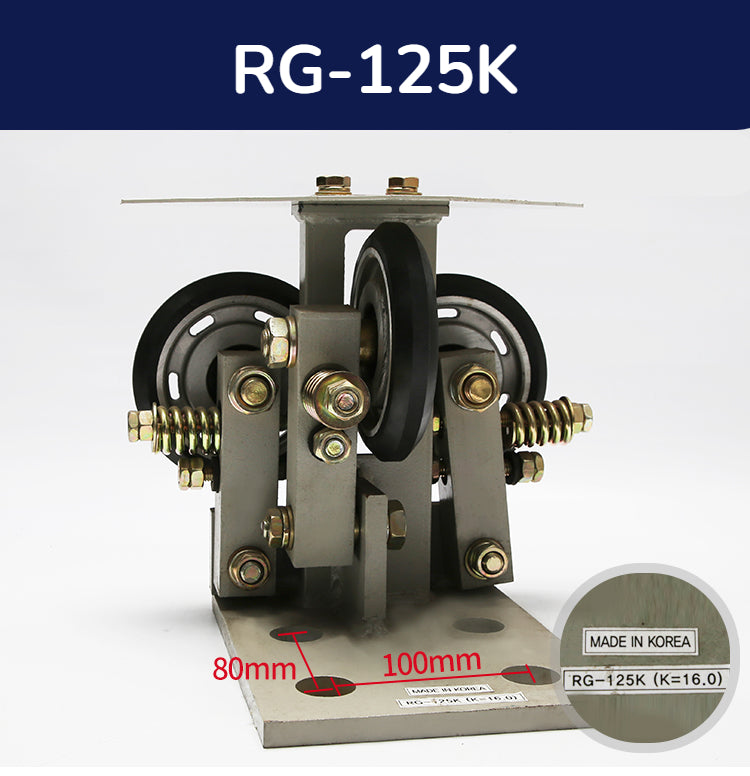 ThyssenKrupp Elevator Roller Guide Shoe Assembly RG-125W/ RG-125K ...