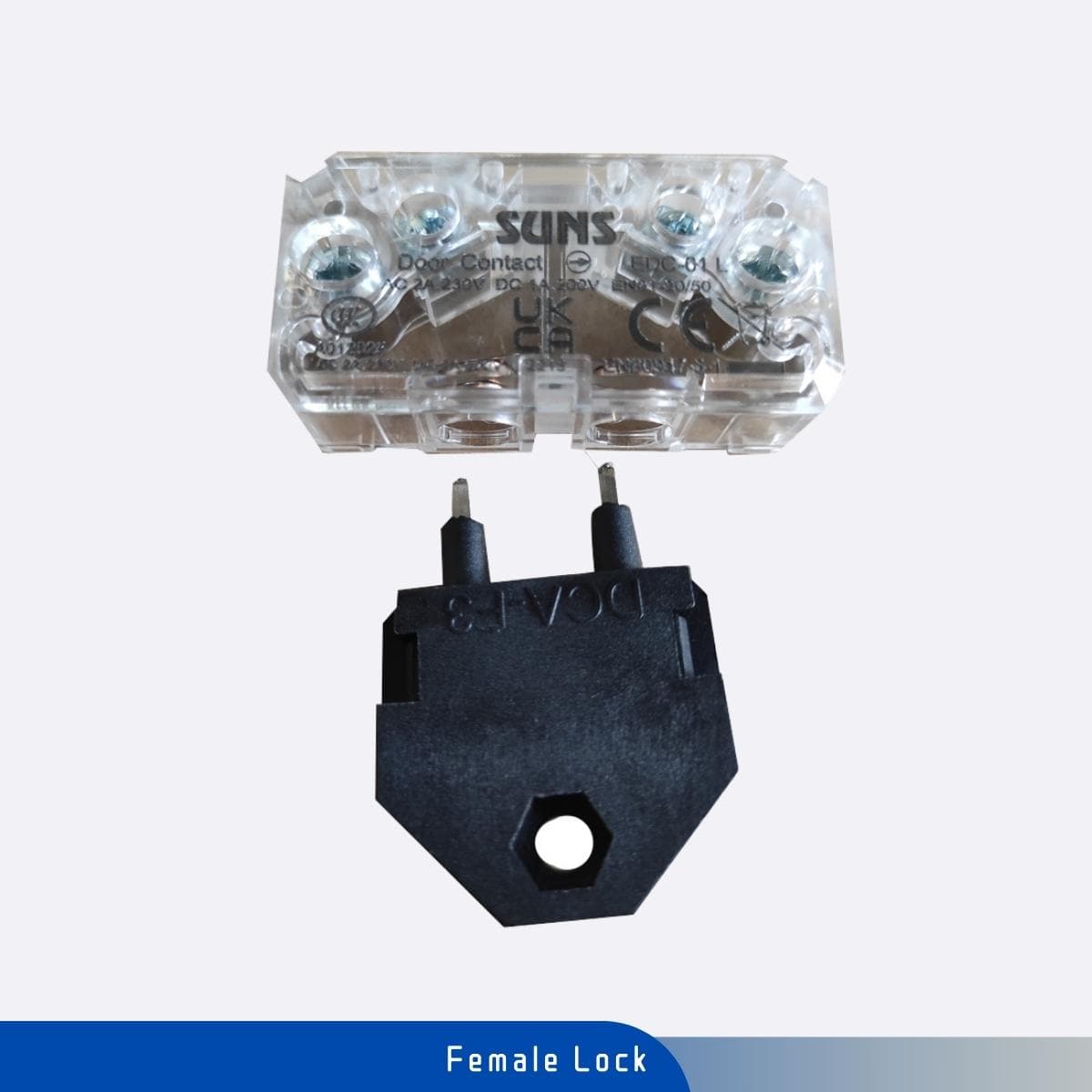 Fermator Elevator Door Female Lock Contact SUNS EDC-61L – Echo Elevador ...