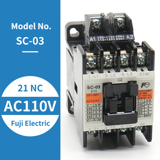FUJI Electric Contactor SC-03 SC-0 SC-05 AC110V 220V – Echo Elevador Partes