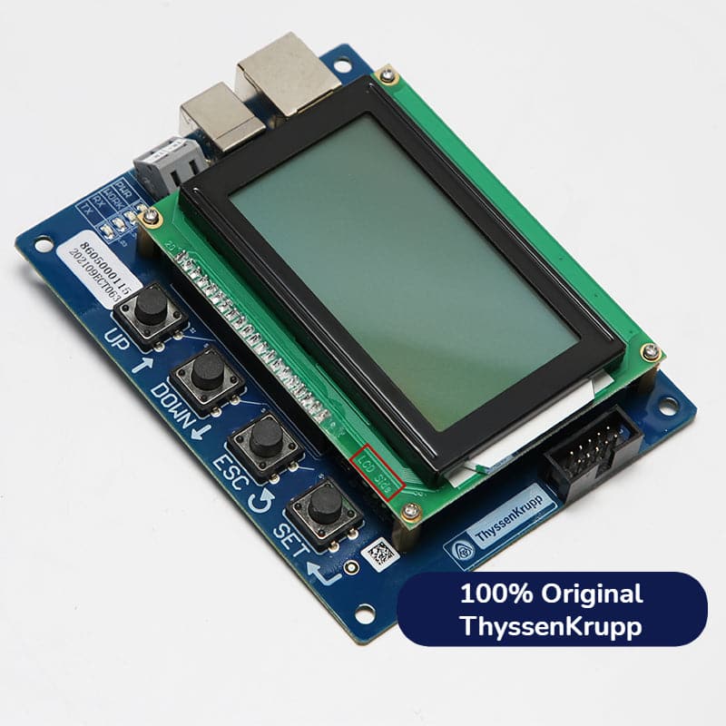 ThyssenKrupp Escalator ECT-01-D Test Tool Display Board – Echo Elevador ...