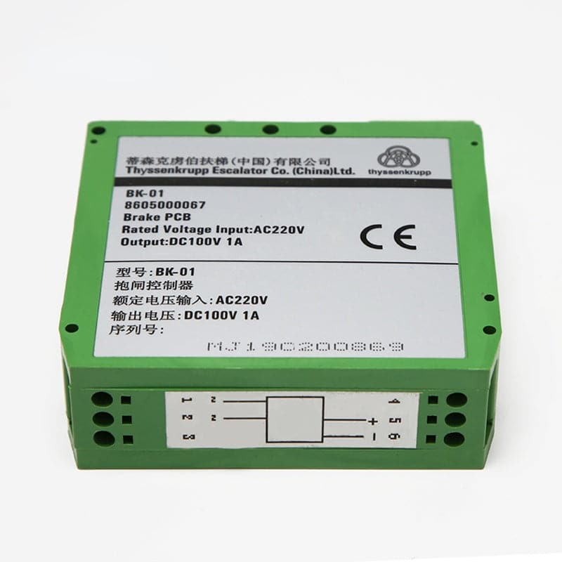 ThyssenKrupp Brake Controller BK-01 – Echo Elevador Partes