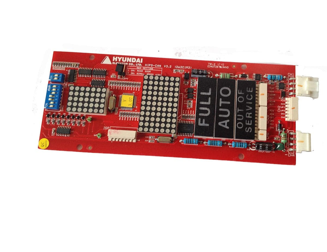 Hyundai Elevator Display Board HIPD-CAN V3.2 – Echo Elevador Partes