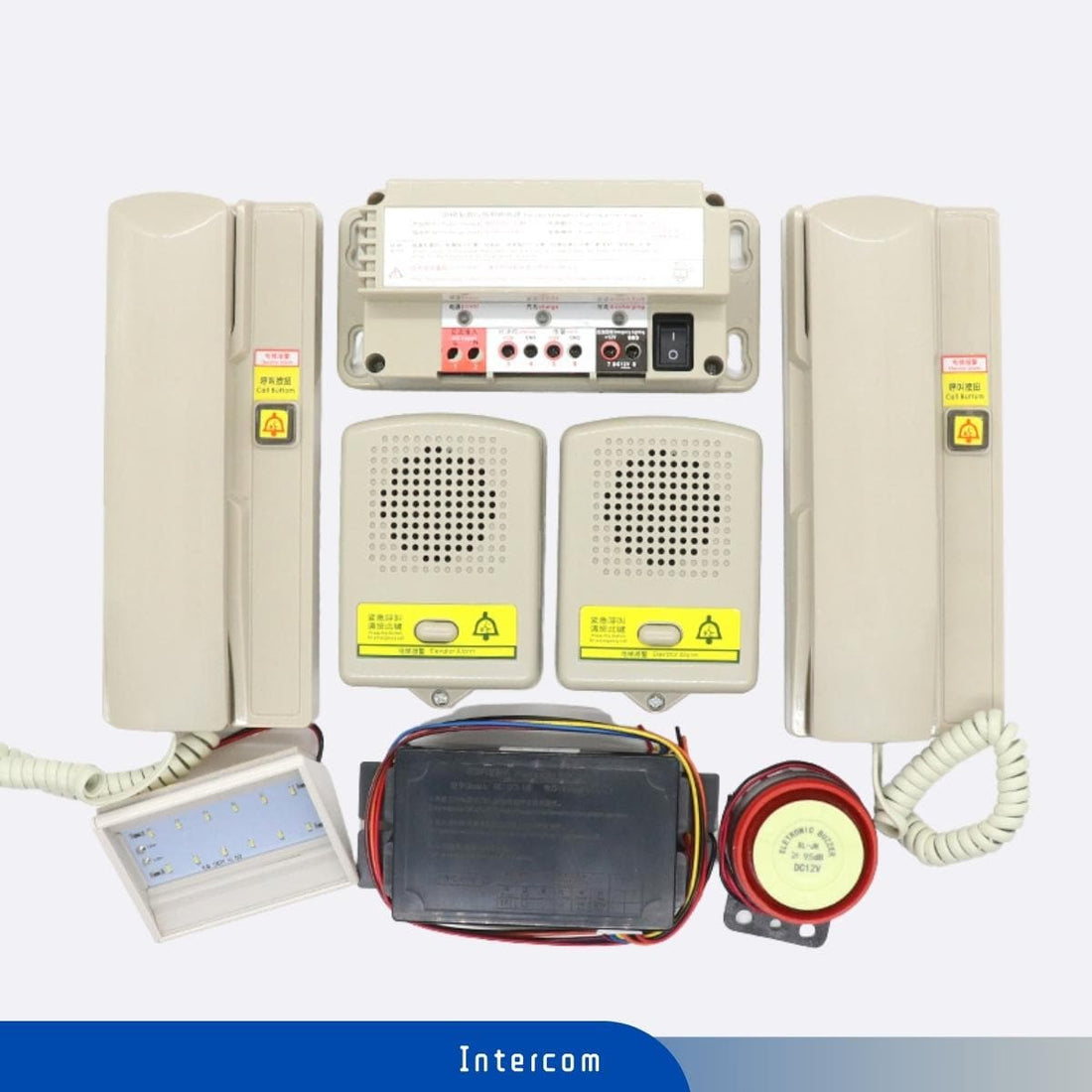 Elevator Intercom System NBT Serie NKT Serie – Echo Elevador Partes