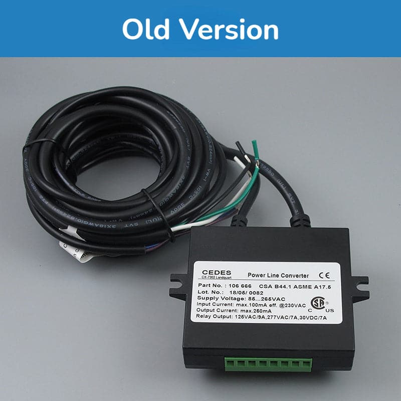 CEDES Light Curtain Power Supply Box Converter – Echo Elevador Partes