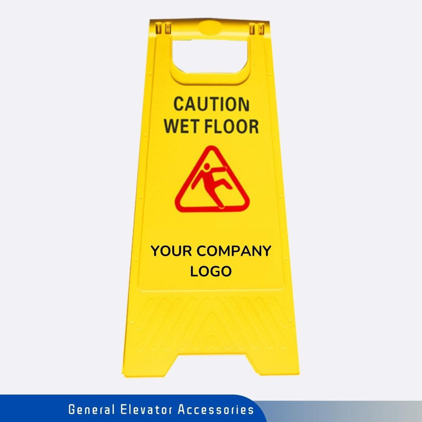 Safety Warning Sign Form-A for Maintenance – Echo Elevador Partes