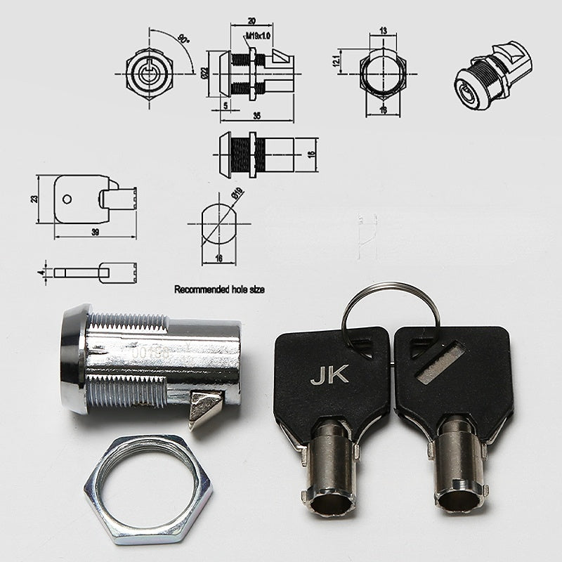 Elevator Control Box Lock Device 00198 – Echo Elevador Partes