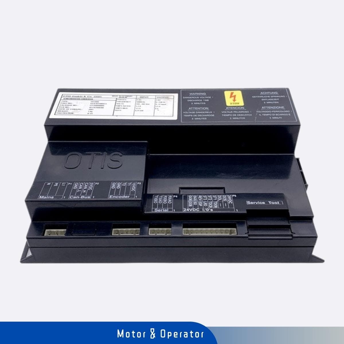 OTIS DO2000 Black Door Operator GDA24350BD11 – Echo Elevador Partes